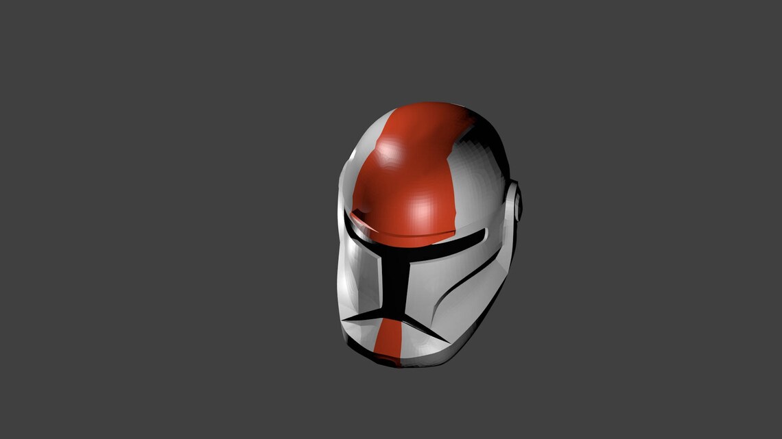 Commander Helmet Templates for Paper Build - Etsy