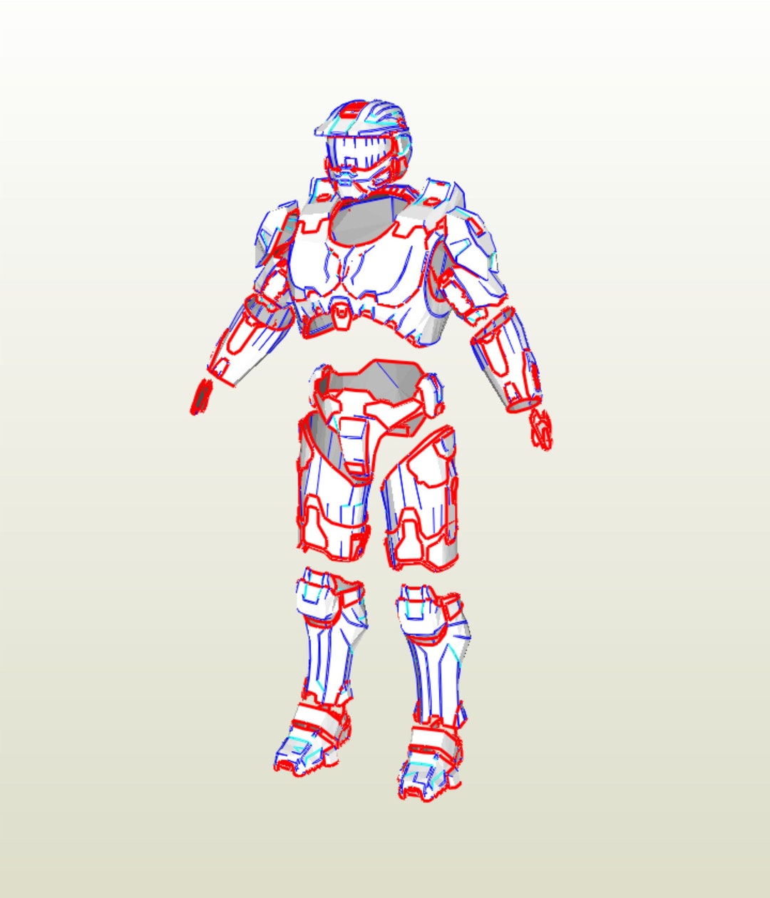 Master Chief Infinite Armor Suit: EVA Foam Pepakura PDF Templates - Etsy