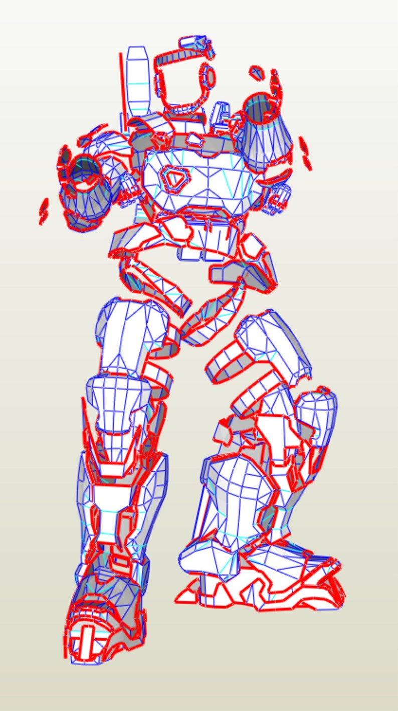 Baptiste Talon Eva Foam Body Armor Templates | Etsy