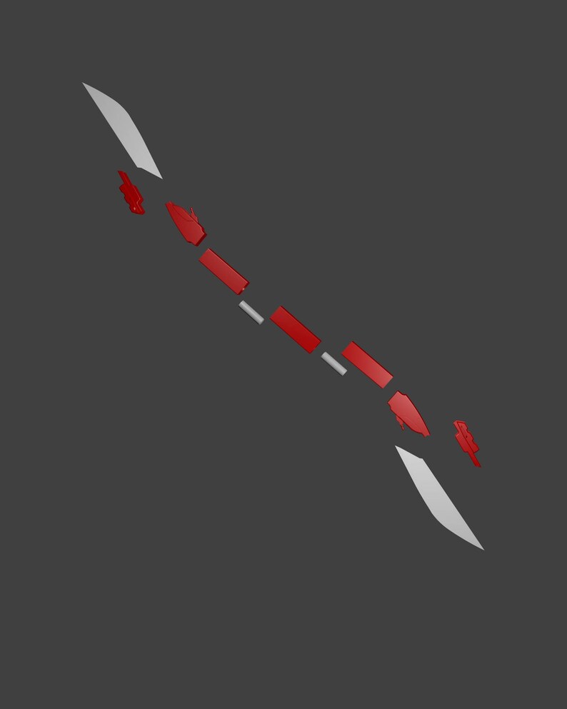 3-D Printable Elite Praetorian Guard Double Blade Templates - Etsy