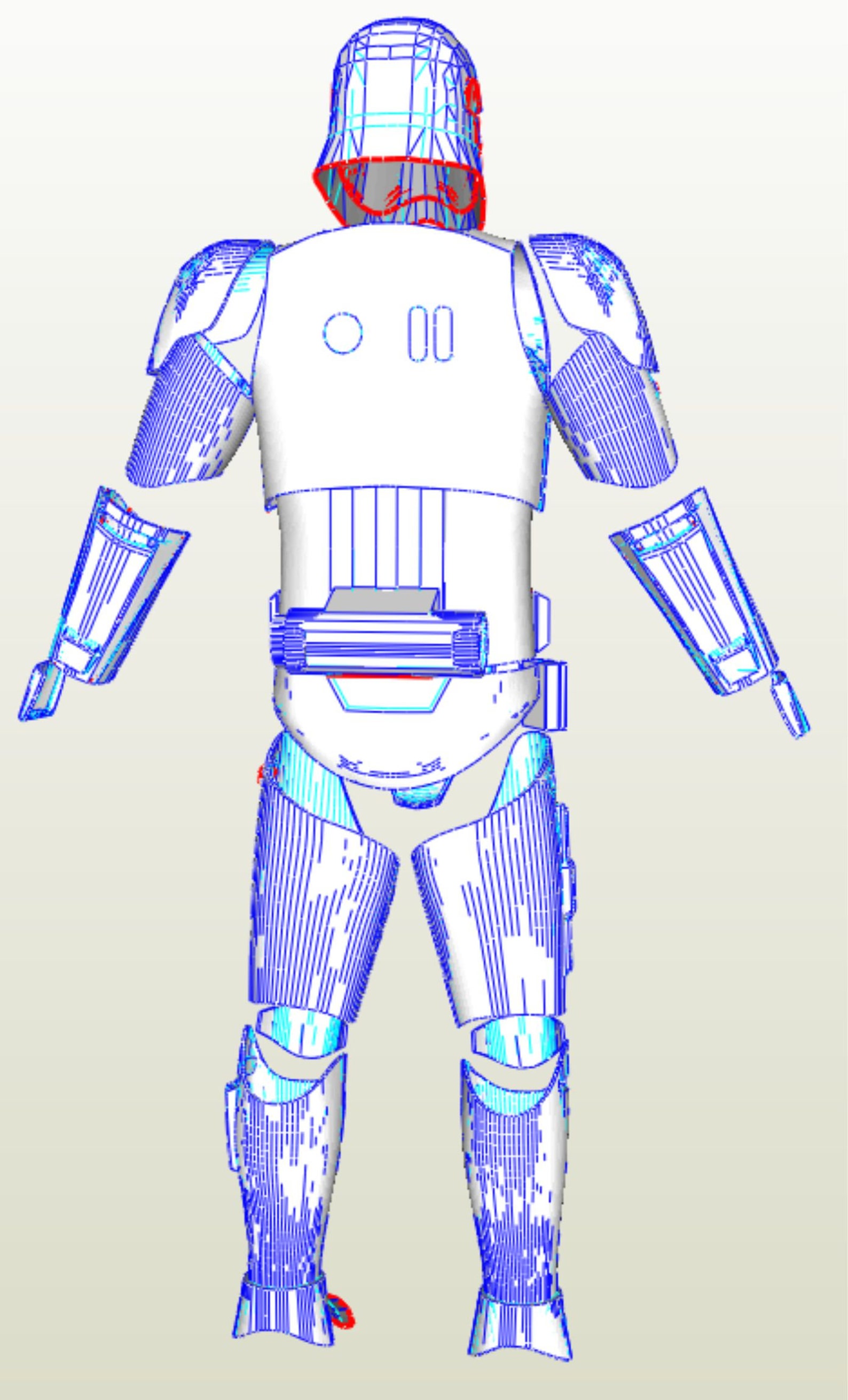 Captainphasma Body Armor Eva Foam Templates - Etsy