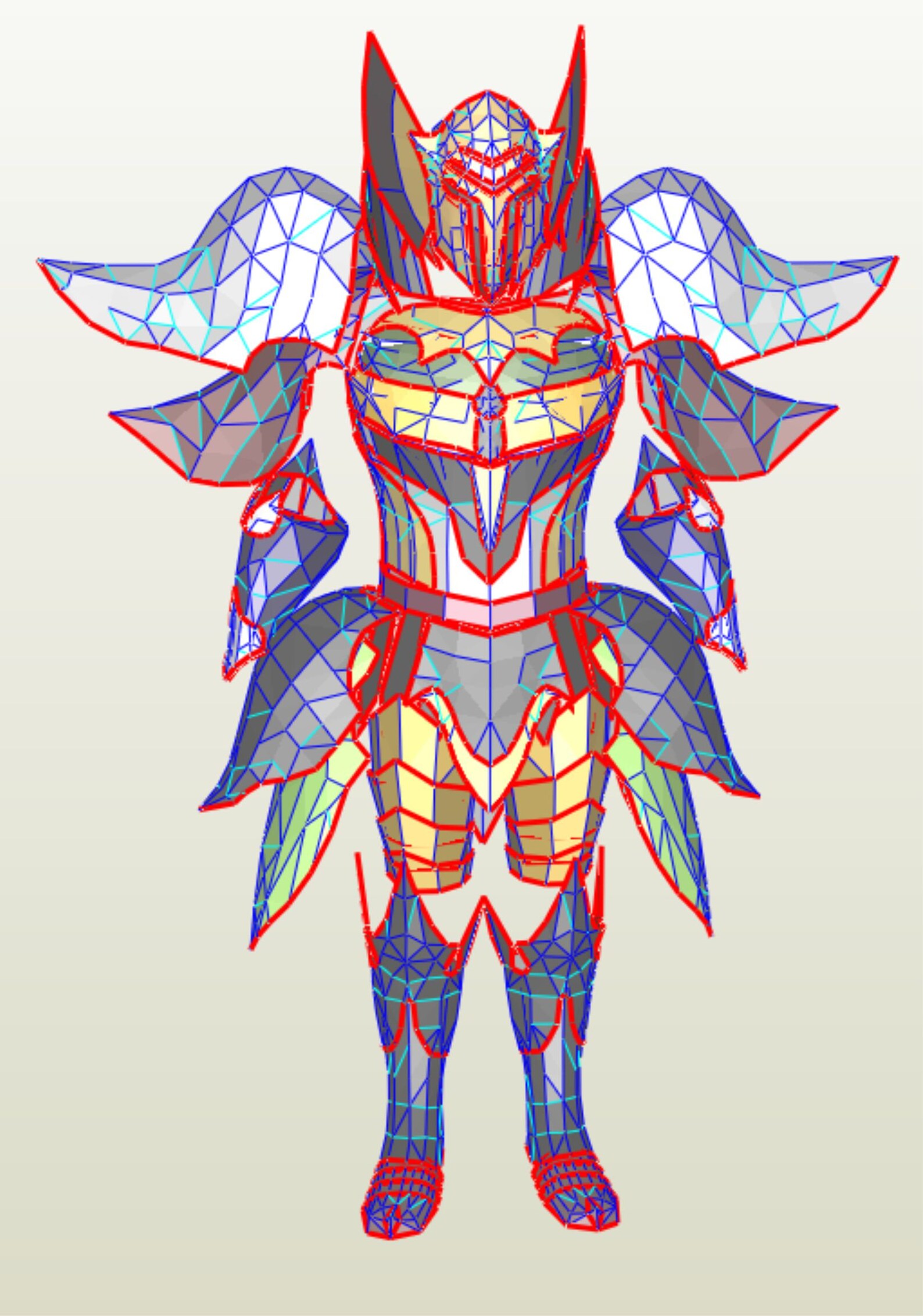 Monster Hunter Lavasioth Body Armor Pepakura Eva Foam | Etsy