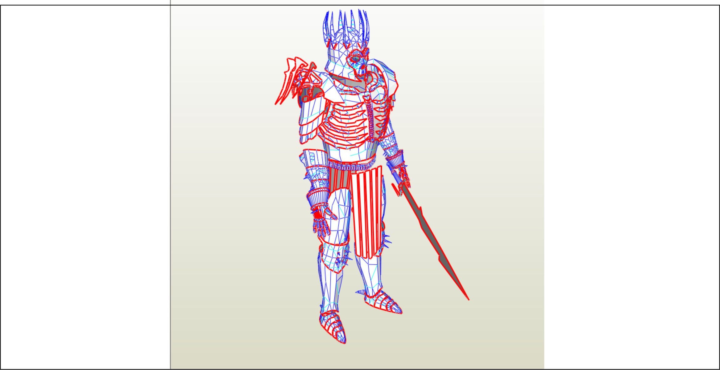 EVA Foam Eredin's Armor Suit Pepakura Templates - Etsy Canada