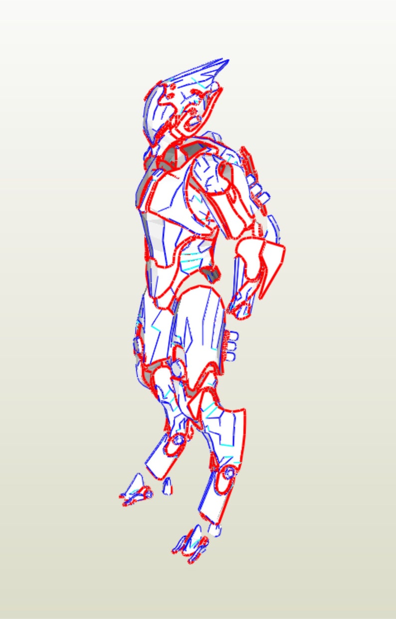 Interceptor Armor Suit EVA Foam Pdf , PDO Templates - Etsy