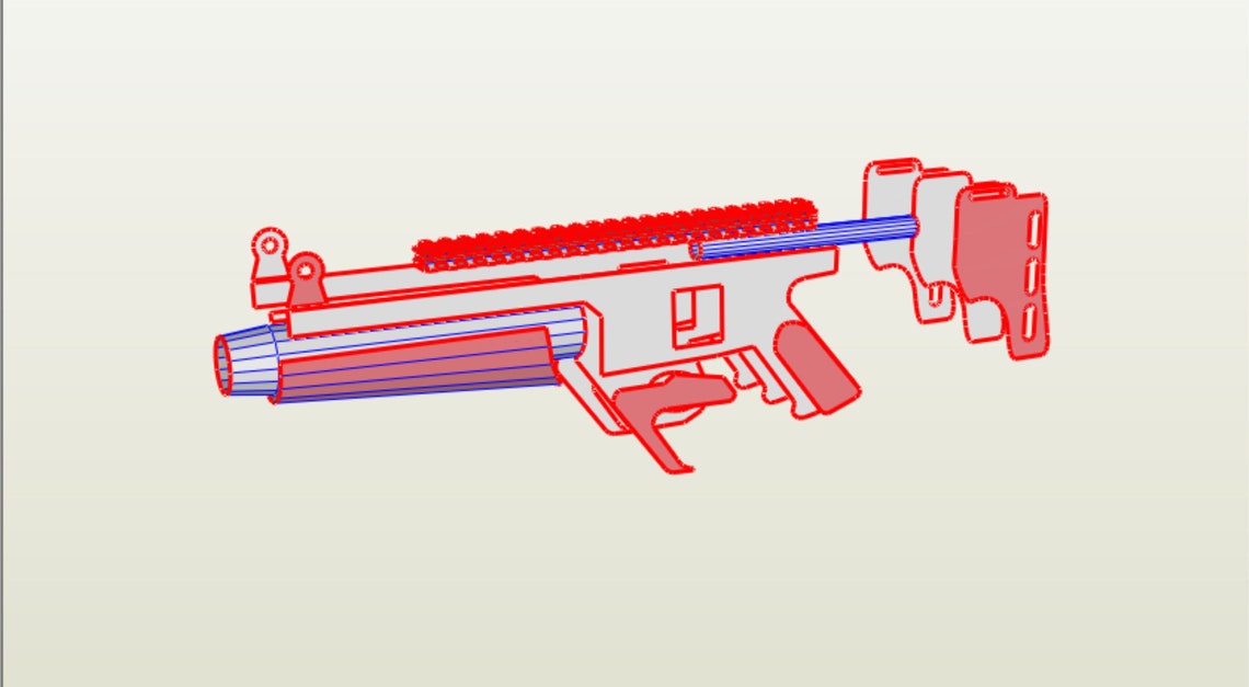 Grenade Launcher EVA Foam Templates - Etsy