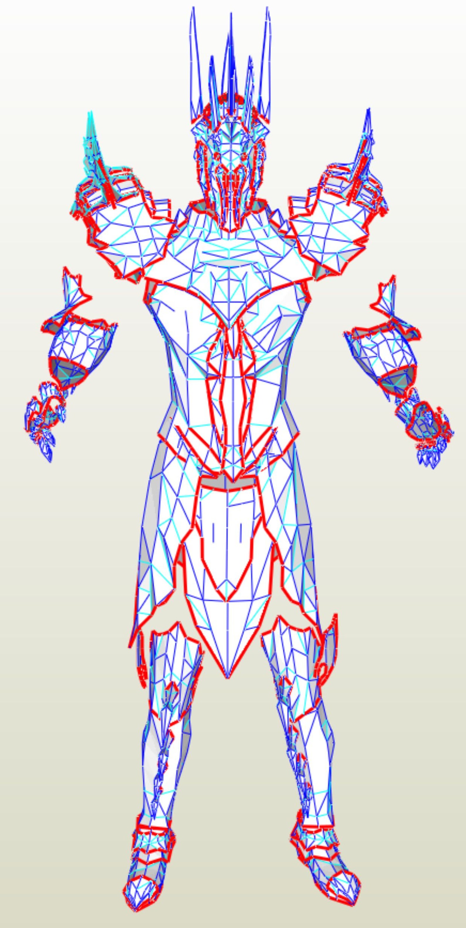 Sauron Armor Suit EVA Foam Templates to Build Your Own - Etsy