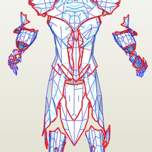 Sauron Armor Suit EVA Foam Templates to Build Your Own - Etsy