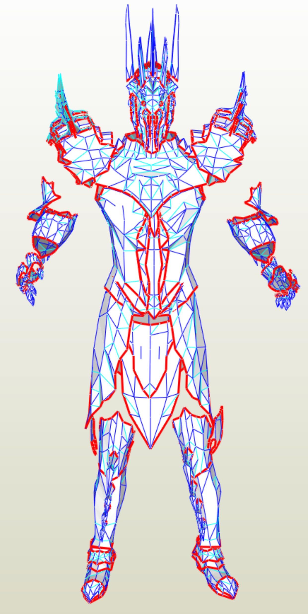 Sauron Armor Suit EVA Foam Templates to Build Your Own - Etsy