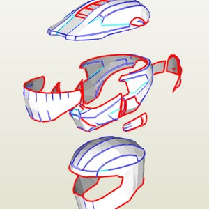 Master Chief Infinite Armor Suit: EVA Foam Pepakura PDF Templates - Etsy