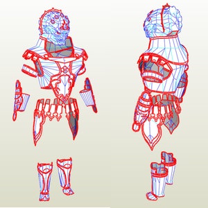 Ganondorf Pepakura EVA Foam Body Armor Templates - Etsy