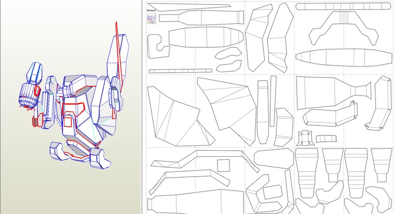 Baptiste Talon Eva Foam Body Armor Templates | Etsy