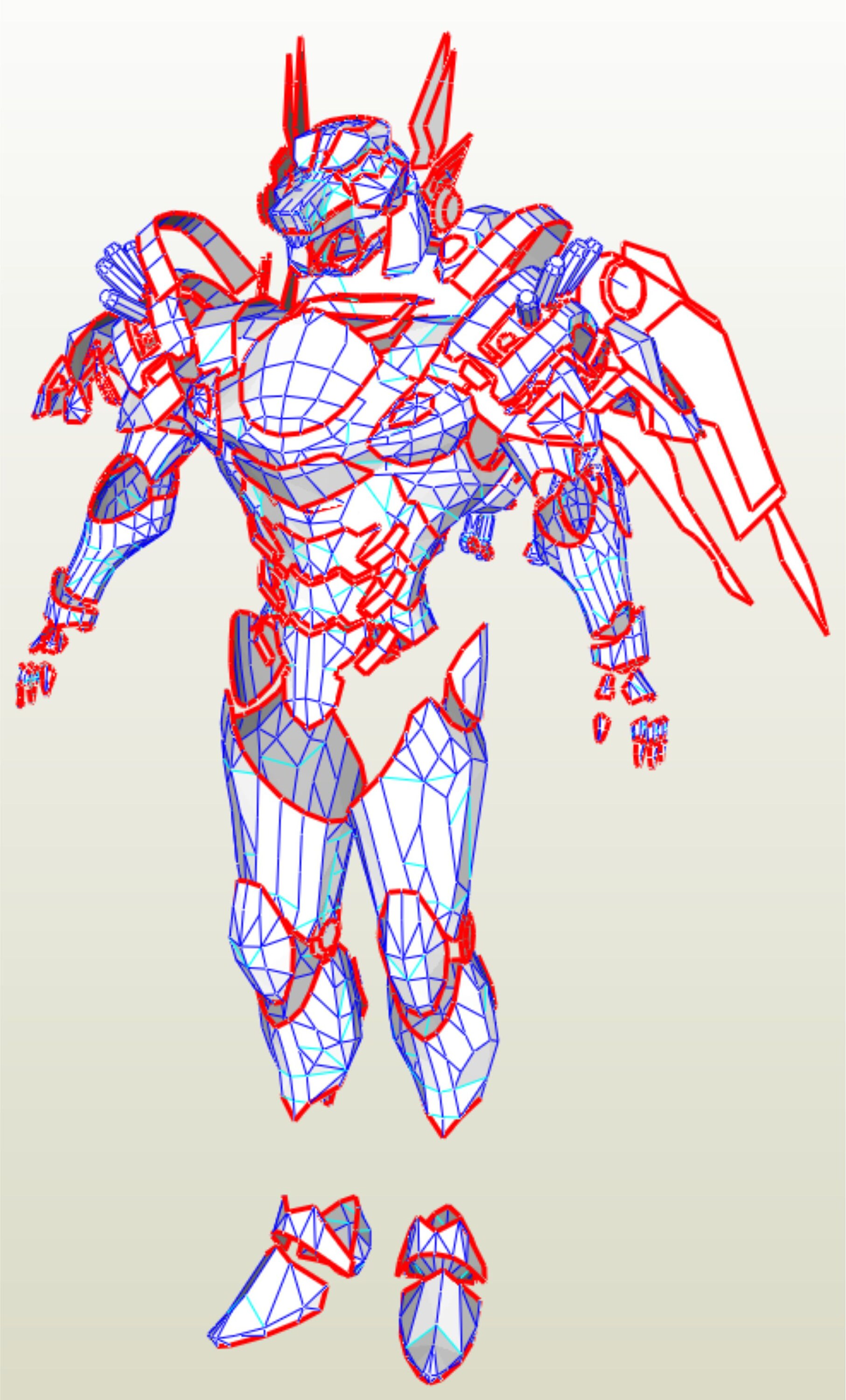 EVA Foam Phara Jackal Skin Body Armor Blueprints - Etsy