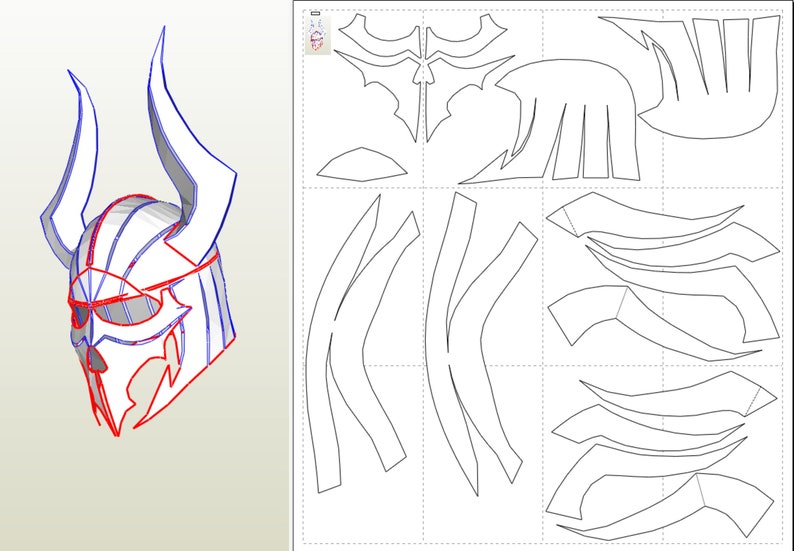 Modeus Eva Foam Digital DIY Templates - Etsy