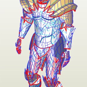 Gore Magala Body Armor Pepakura Paper Templates - Etsy