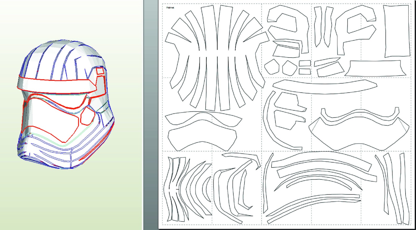 Stormtrooper Full Body Armor EVA Foam Templates - Etsy