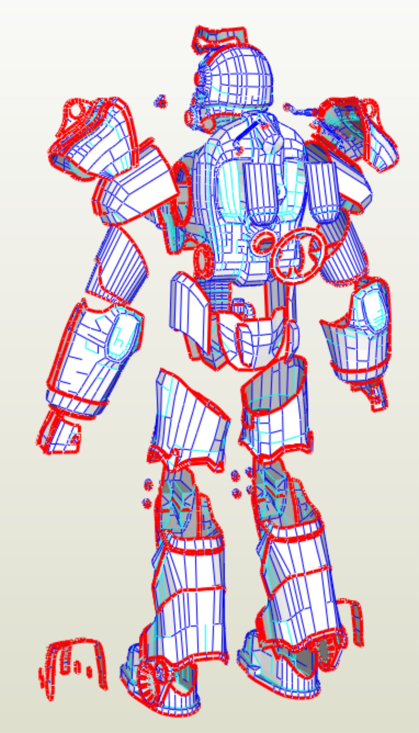 T-60 Power Armor Suit EVA Foam Templates - Etsy