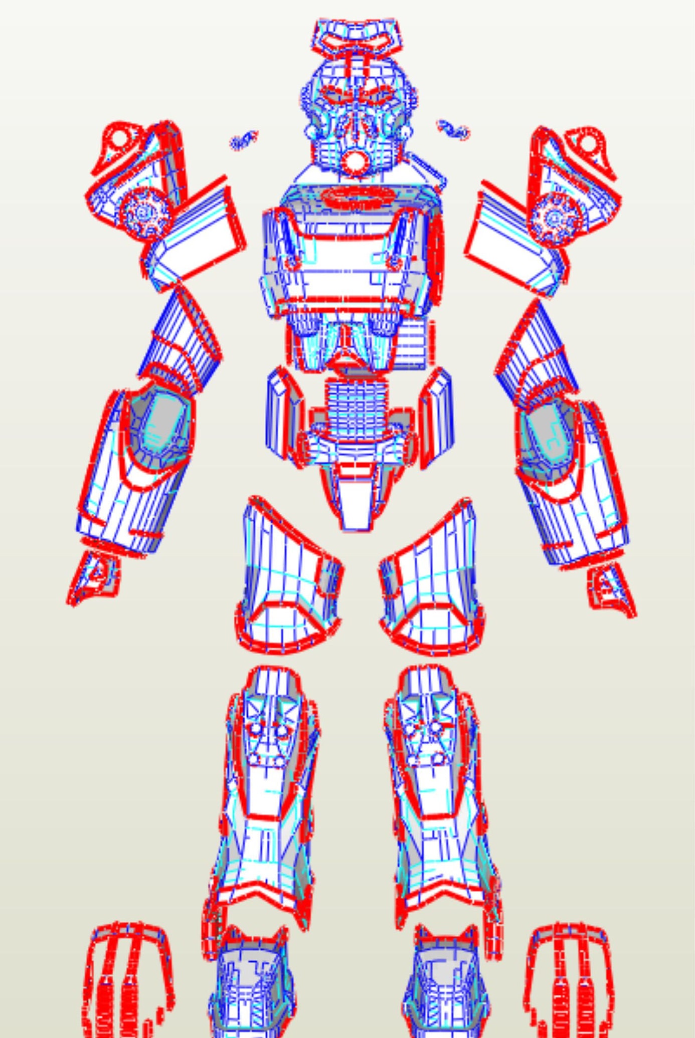 T-60 Power Armor Suit EVA Foam Templates - Etsy