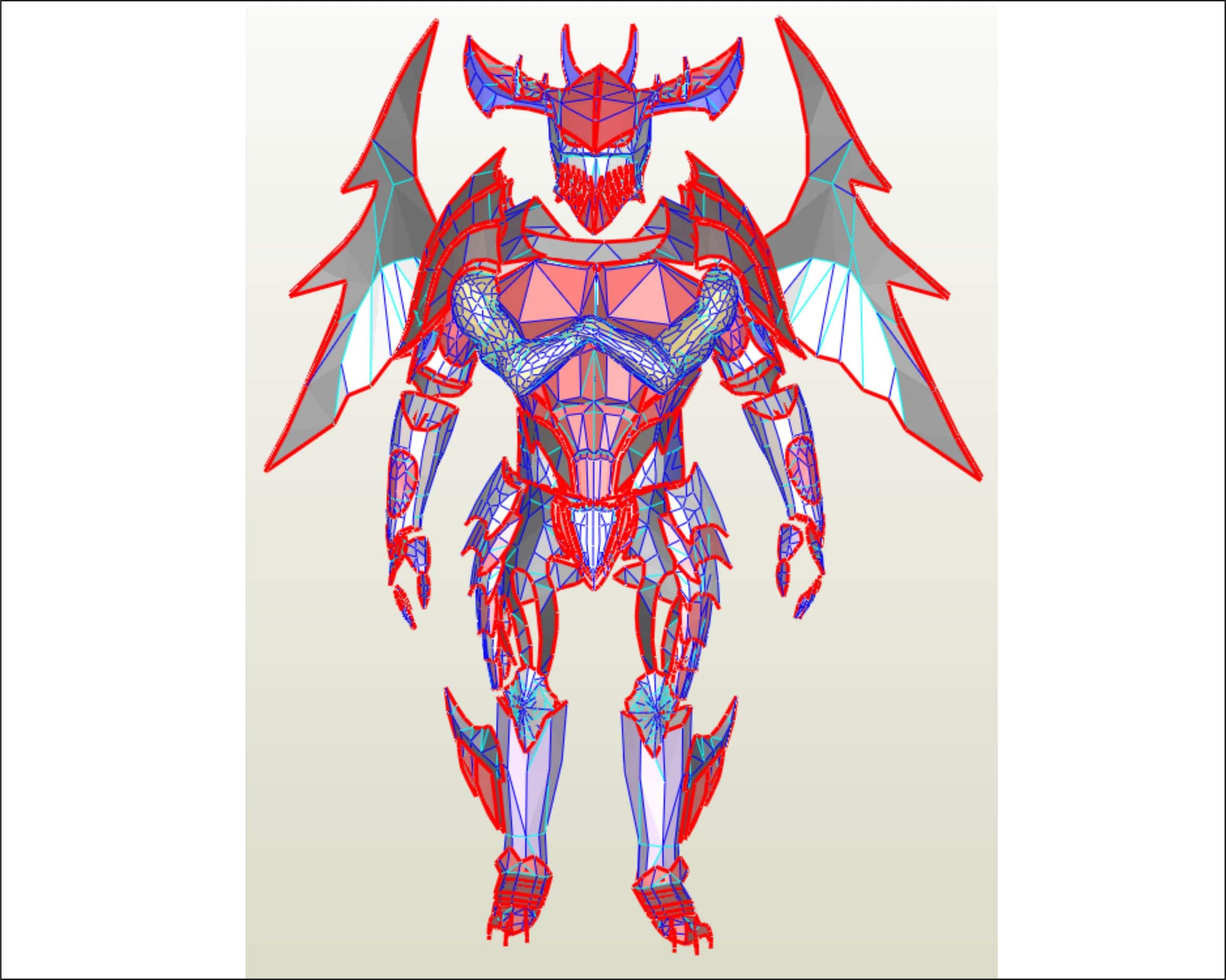 Tetsyua Body Armor Foam Templates - Etsy