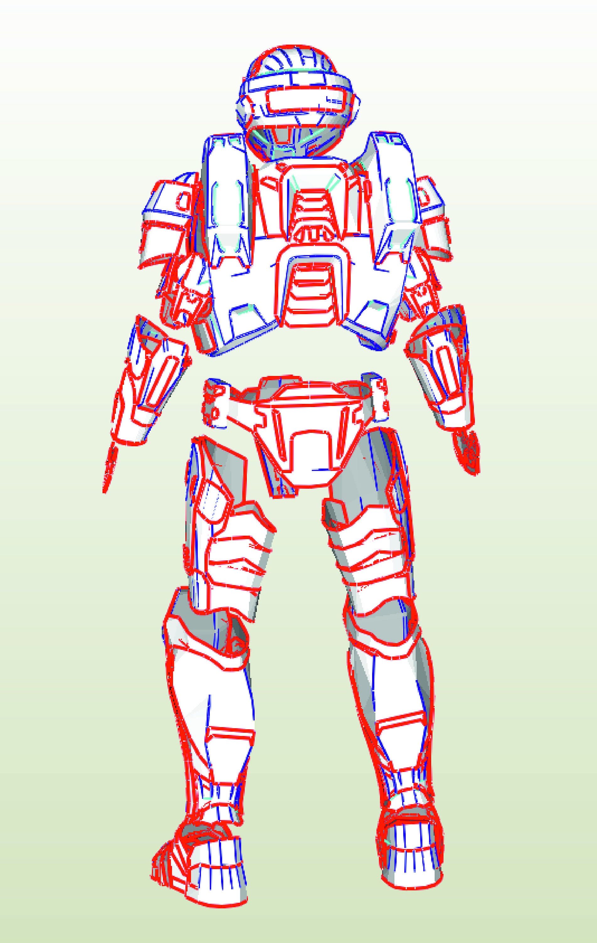 Agent Maine Armor Suit EVA Foam PDF PDO Pepakura Templates to - Etsy