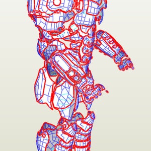 EVA Foam Doomguy Body Armor Pepakura Templates to Build Your Own - Etsy ...