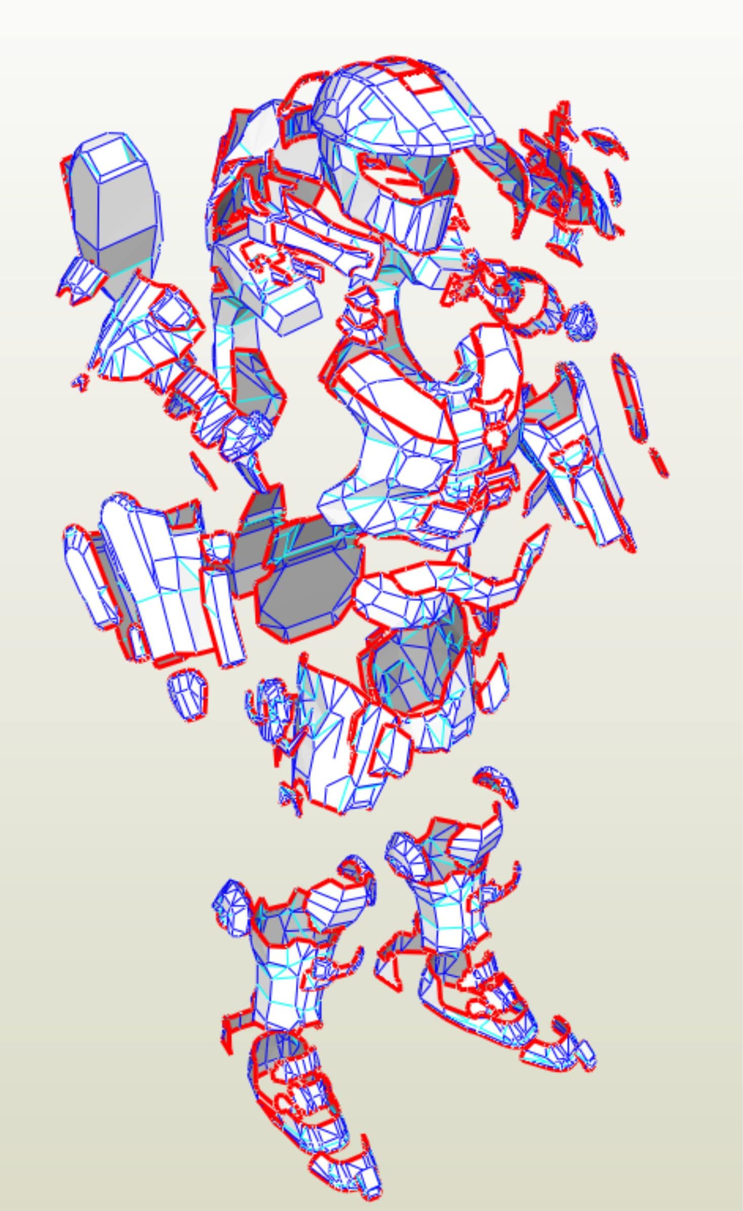 Halo 4 Master Chief Armor Pepakura