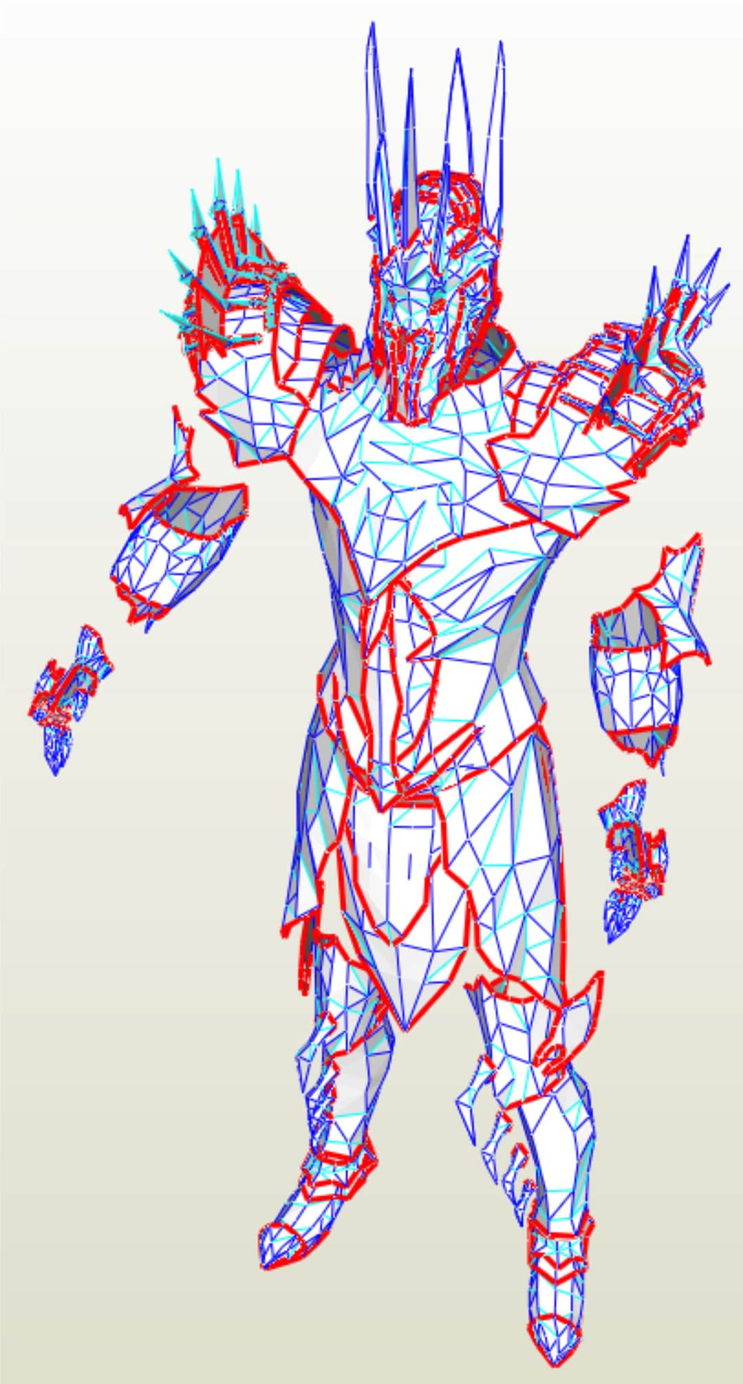 Sauron Armor Suit EVA Foam Templates to Build Your Own - Etsy