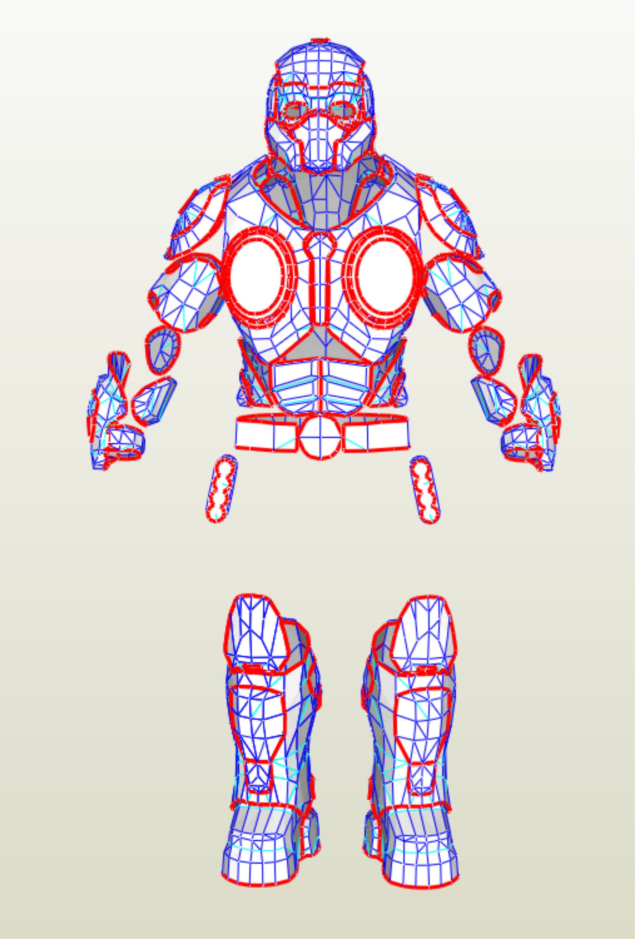 Onyxguard Body Armor EVA Foam Templates - Etsy