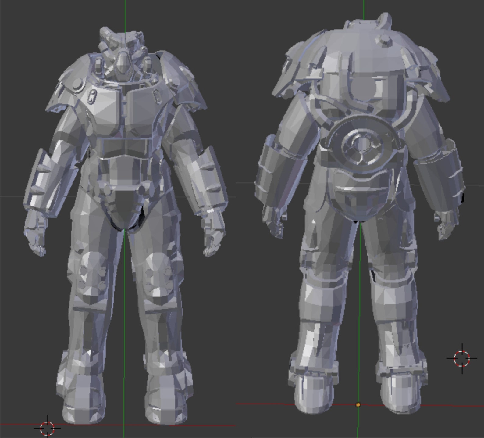 Enclave x-01 cosplay armor suit replica blueprints for | Etsy