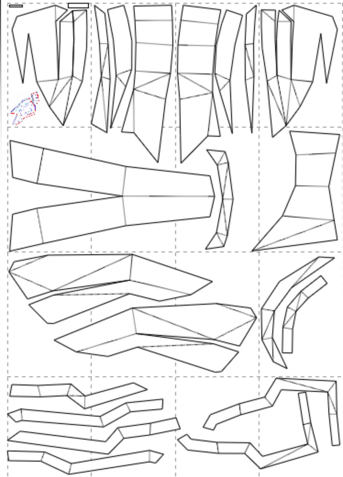 Fireemblem Dark Knight Costume EVA Foam Templates - Etsy