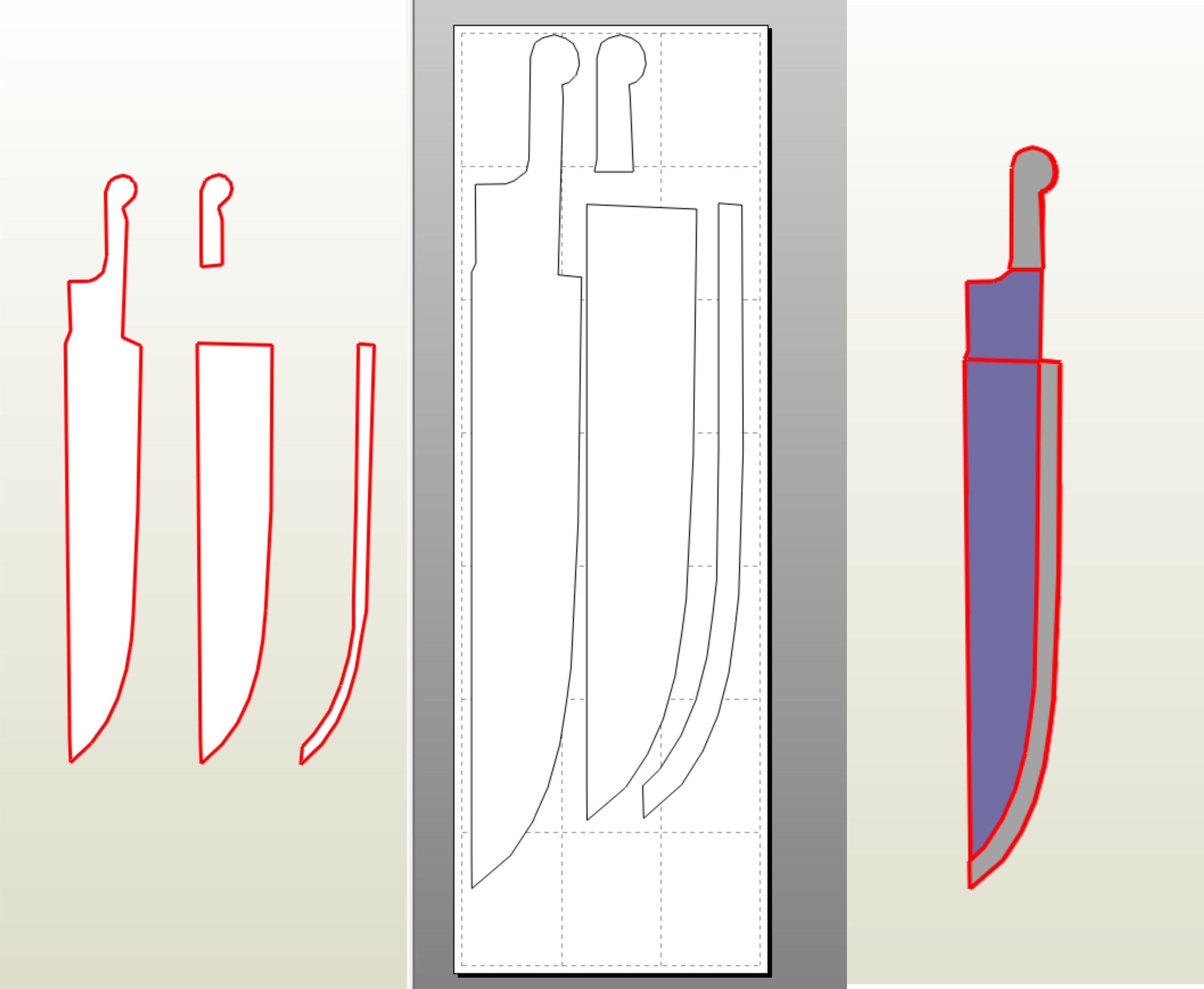 Pyramid Head Helmet Plus Blade Pepakura Eva Foam Templates - Etsy
