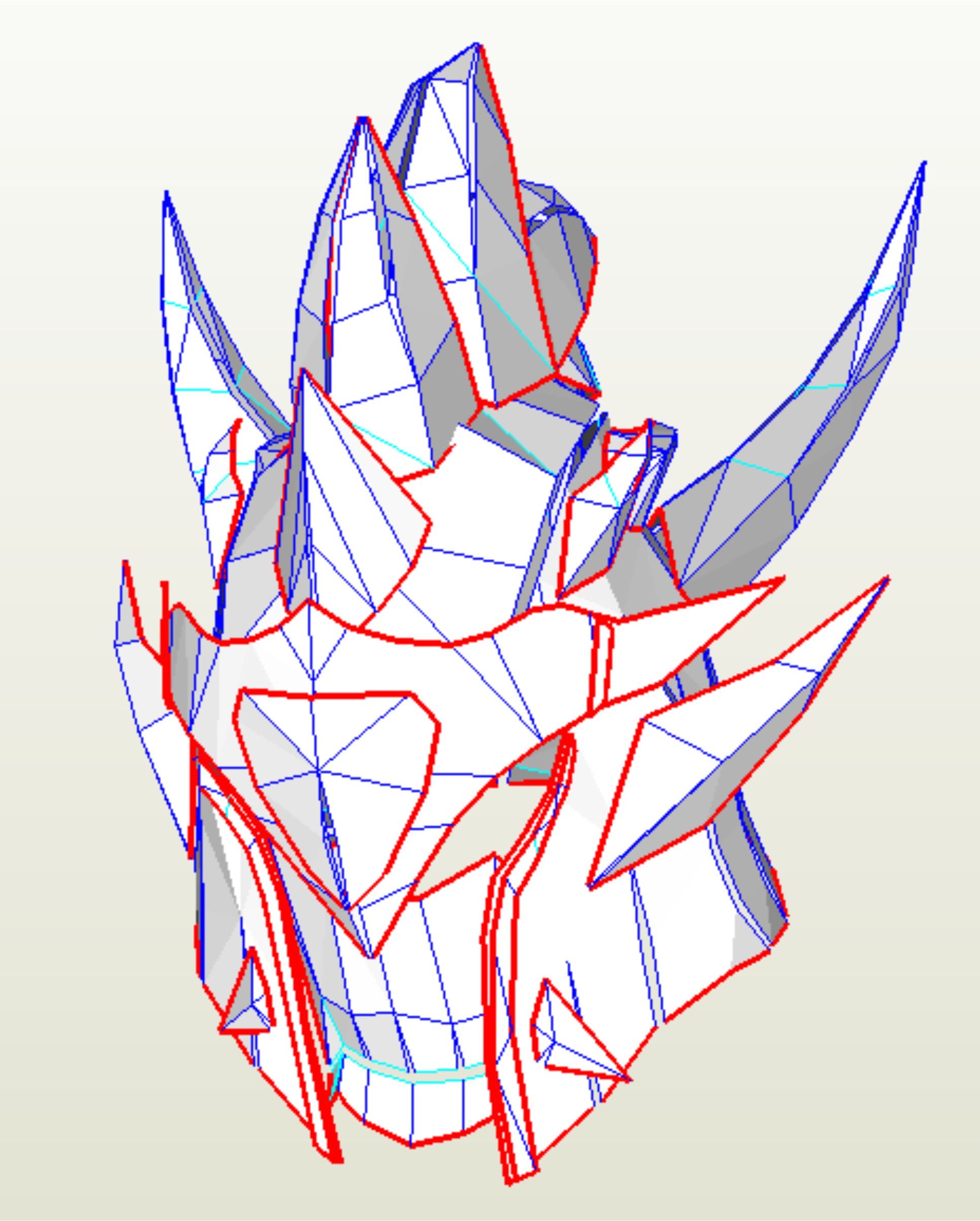 Dreadking Body Armor EVA Foam Pepakura Templates - Etsy