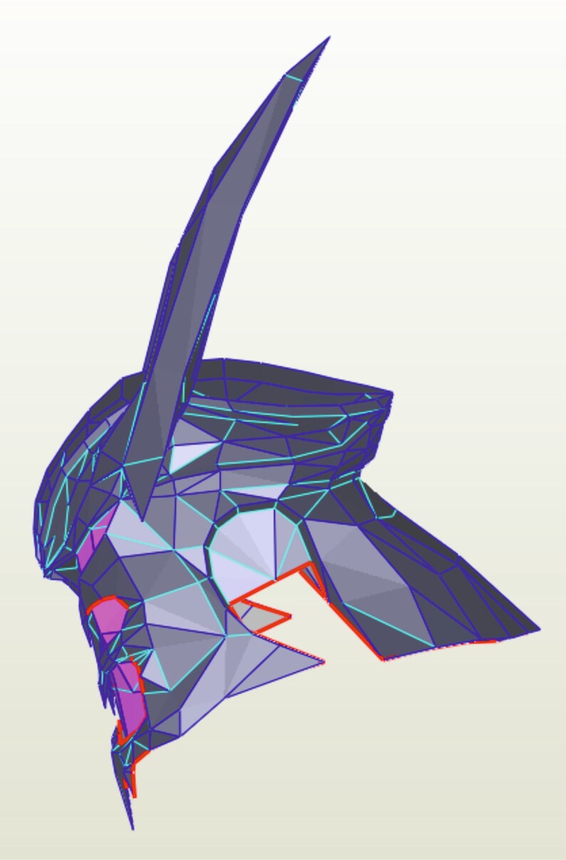 Monster Hunter Series Gore Magala Helmet Replica Template for - Etsy