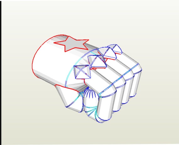 Garnet's Gauntlet Eva Foam Templates - Etsy