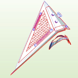 Pyramidhead Helmet V1 and V2 Pepakura Eva Foam Templates - Etsy