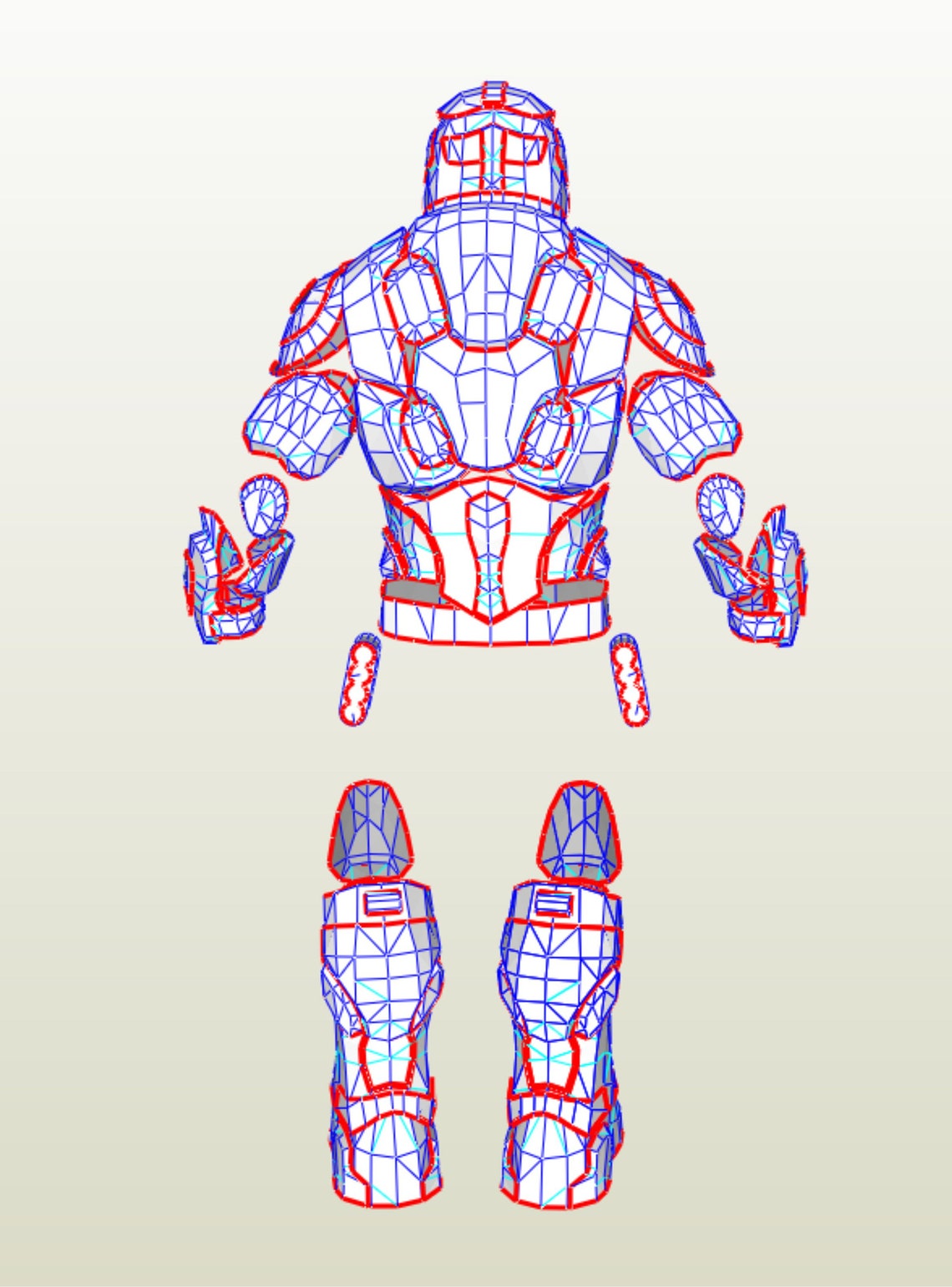 Onyxguard Body Armor EVA Foam Templates - Etsy