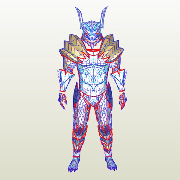 Pepakura Armor Pattern - Etsy