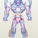 Magnaregia Robot Pepakura Paper Templates - Etsy