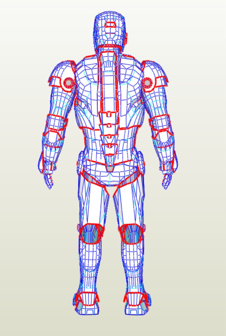 MK3 Body Armor Pepakura EVA Foam Templates | Etsy