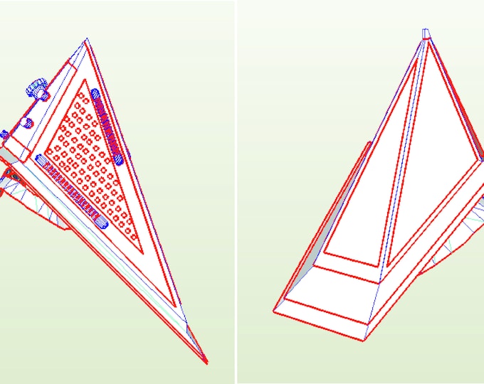 Pyramidhead Helmet V1 and V2 Pepakura Eva Foam Templates - Etsy