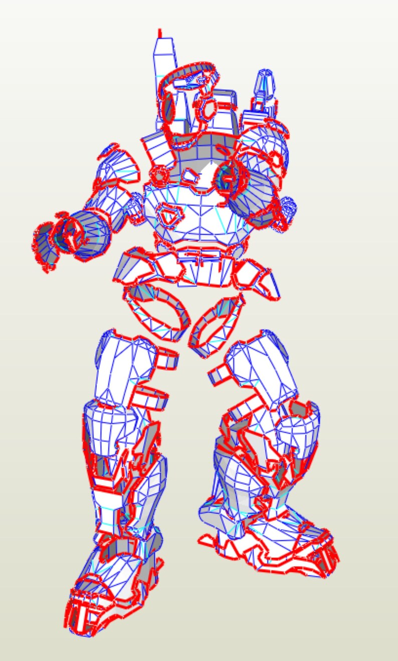 Baptiste Talon Eva Foam Body Armor Templates | Etsy