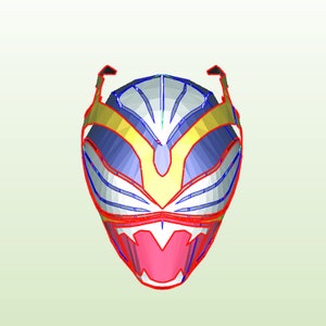 Psycho Ranger Helmet EVA Foam Templates - Etsy