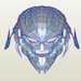 Last Knight Megatron Helmet Pepakura Templates - Etsy