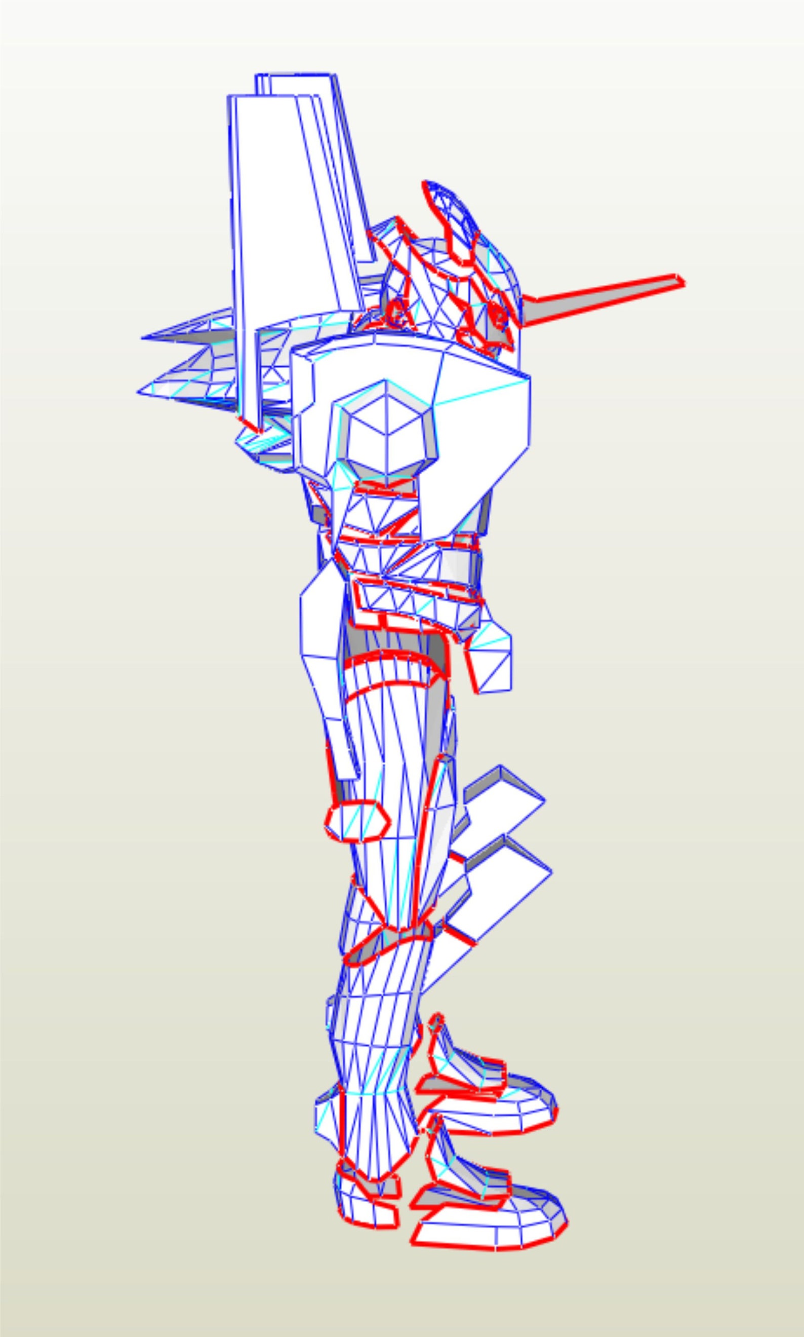 EVA 01 Evangelion Body Armor Foam Templates - Etsy