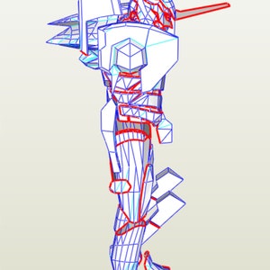 EVA 01 Evangelion Body Armor Foam Templates - Etsy