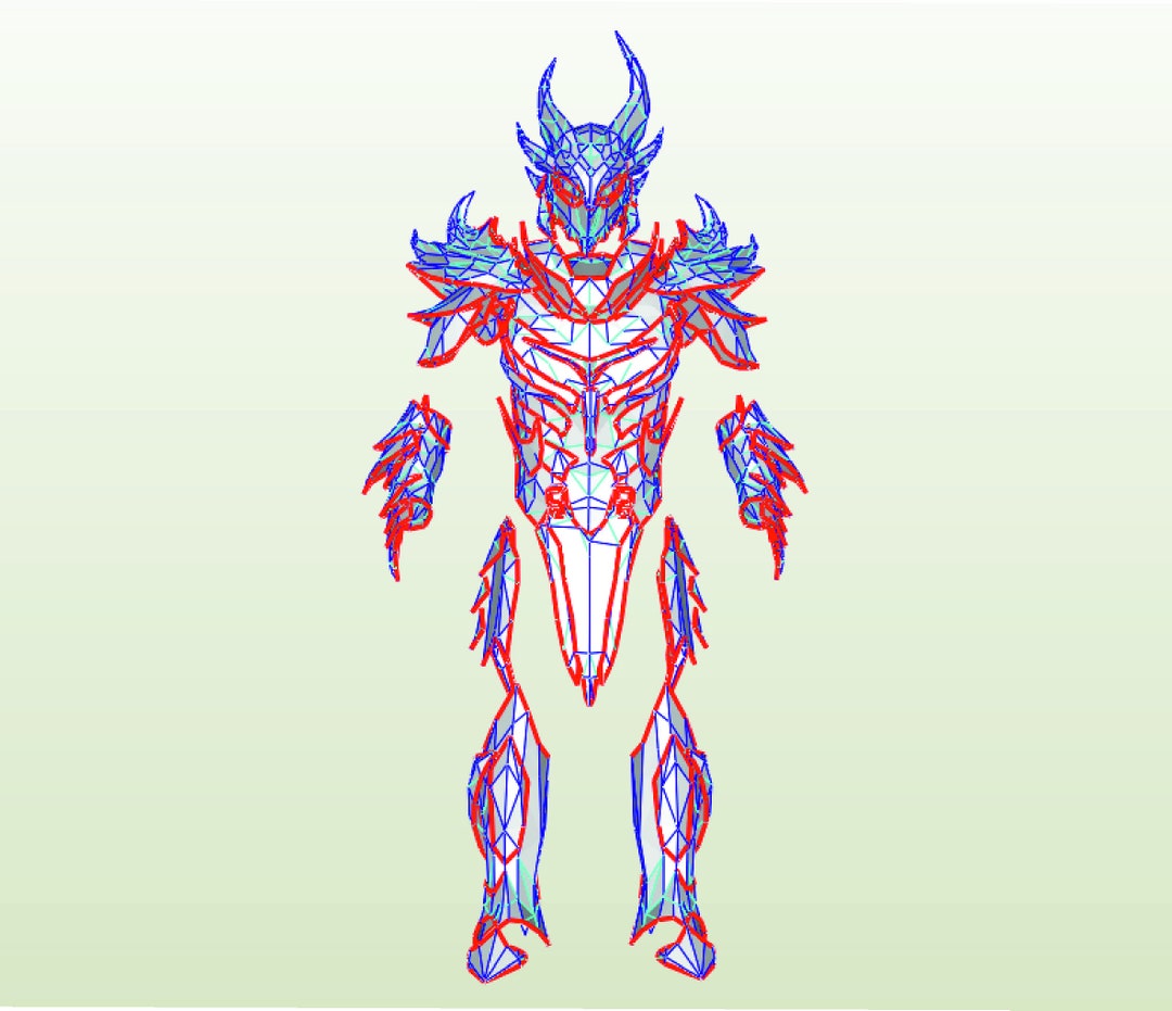 Daedric Armor Suit Patterns EVA Foam ,PDO, PDF to Build Your Own - Etsy