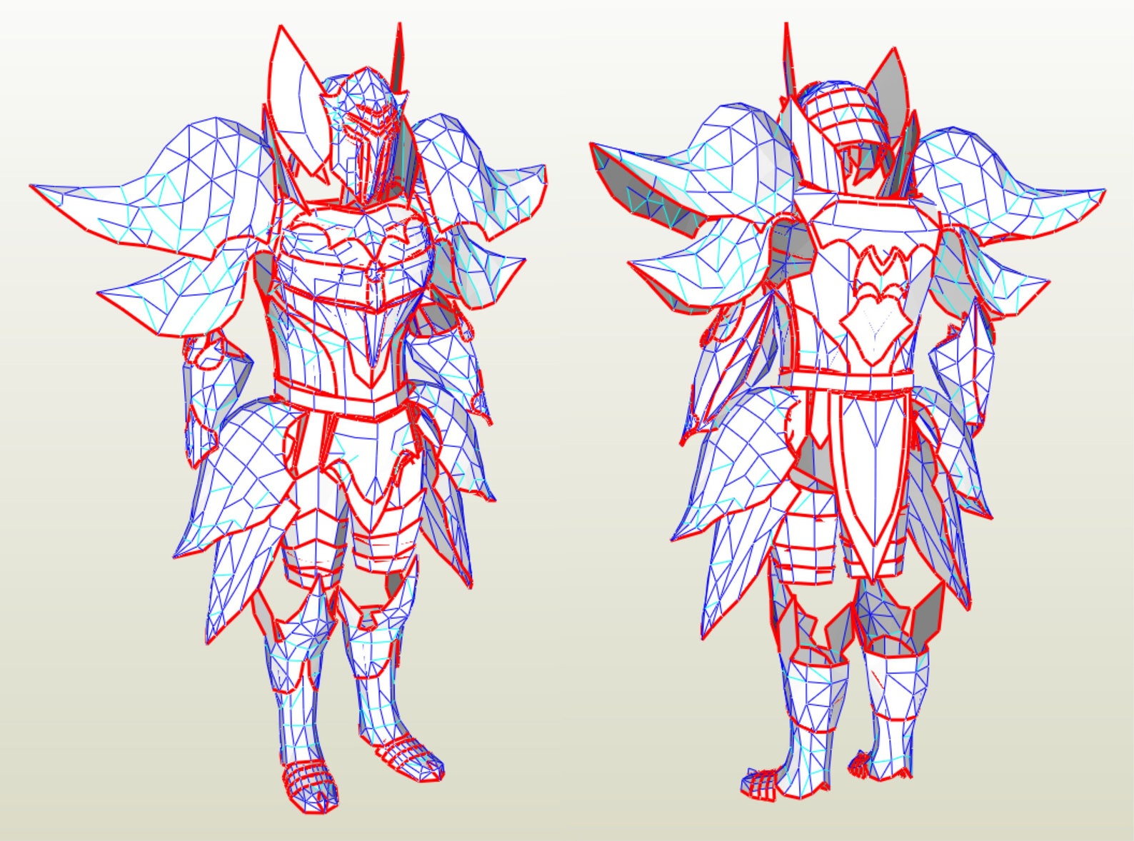 Monster Hunter Lavasioth Body Armor Pepakura Eva Foam | Etsy