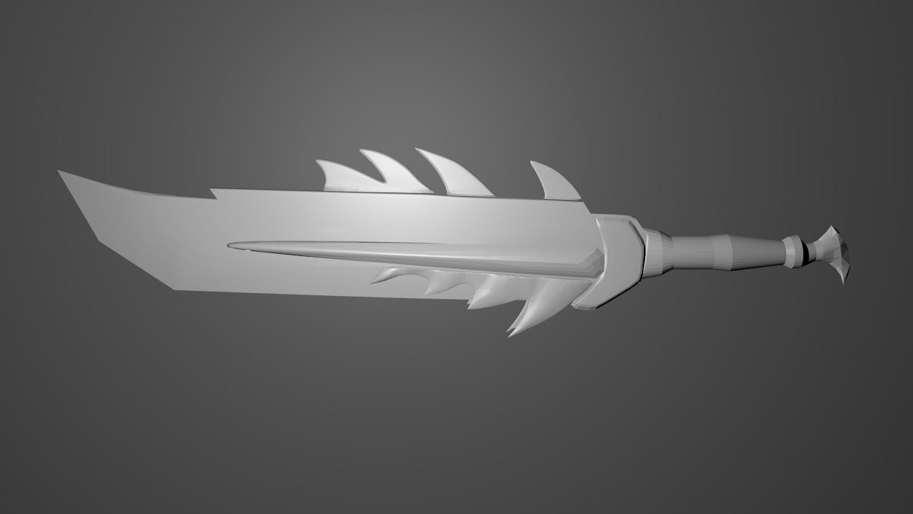 Monsterhunter Charge Blade for 3D Print - Etsy