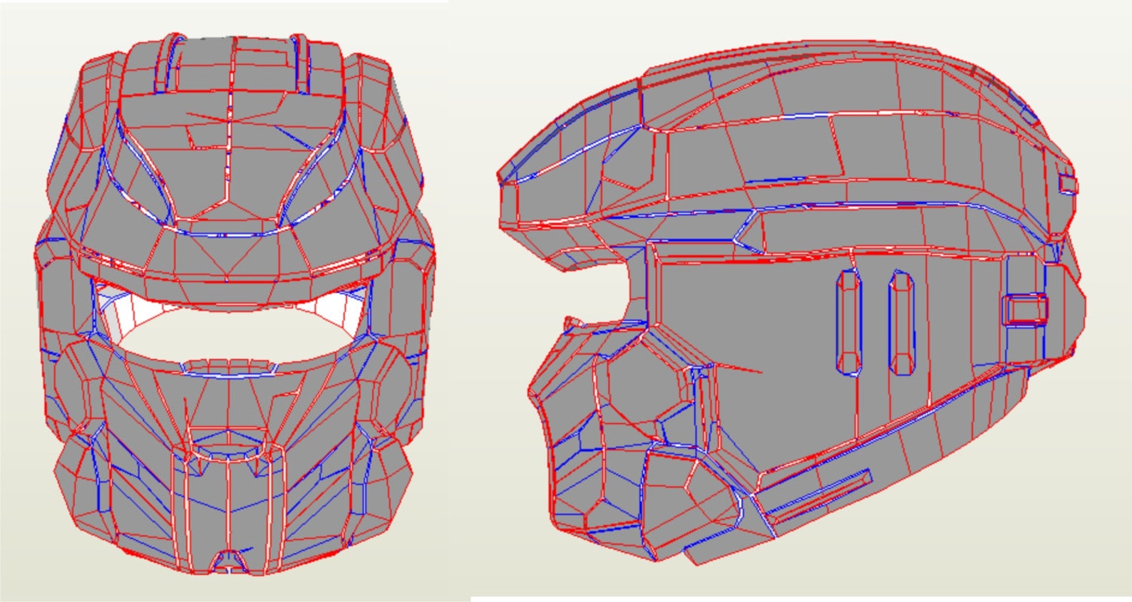 Warrior Helmet Replica Drawings to Build Your Own | Etsy