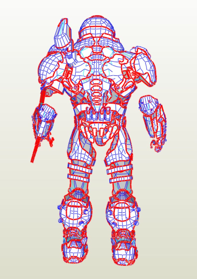 Doomslayer Body Armor EVA Foam Templates - Etsy