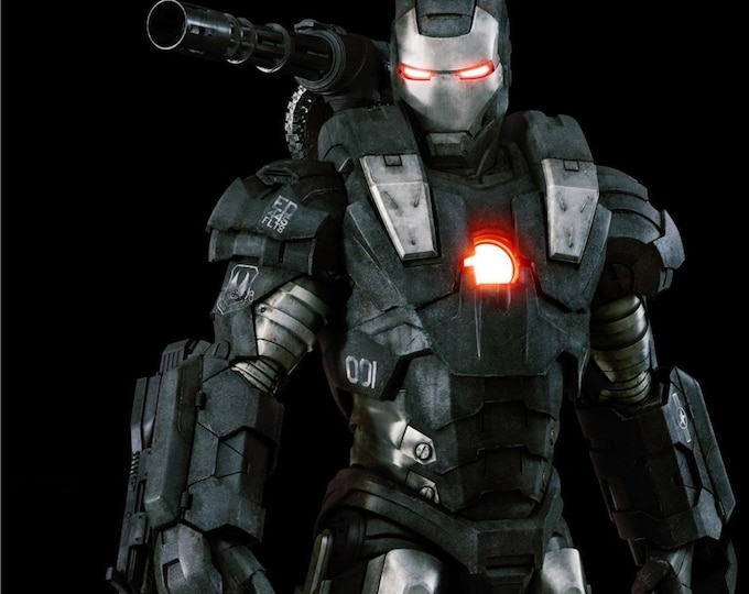 War Machine Wearable Cosplay Armor Suit Pepakura Paper Kit - Etsy